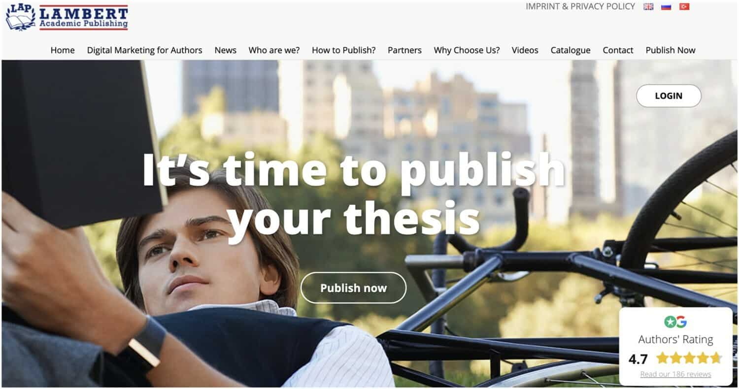 Publishing Academic Work – OmniScriptum Publishing